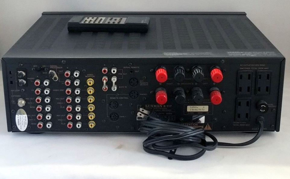 Luxman R-117 | Hifi-Wiki