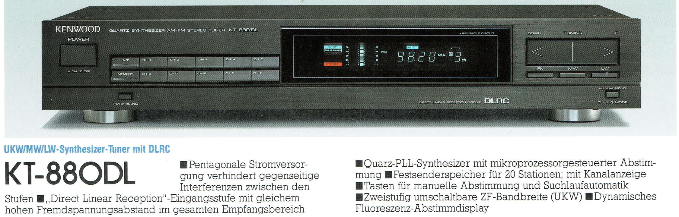 Kenwood KT-880 DL | Hifi-Wiki