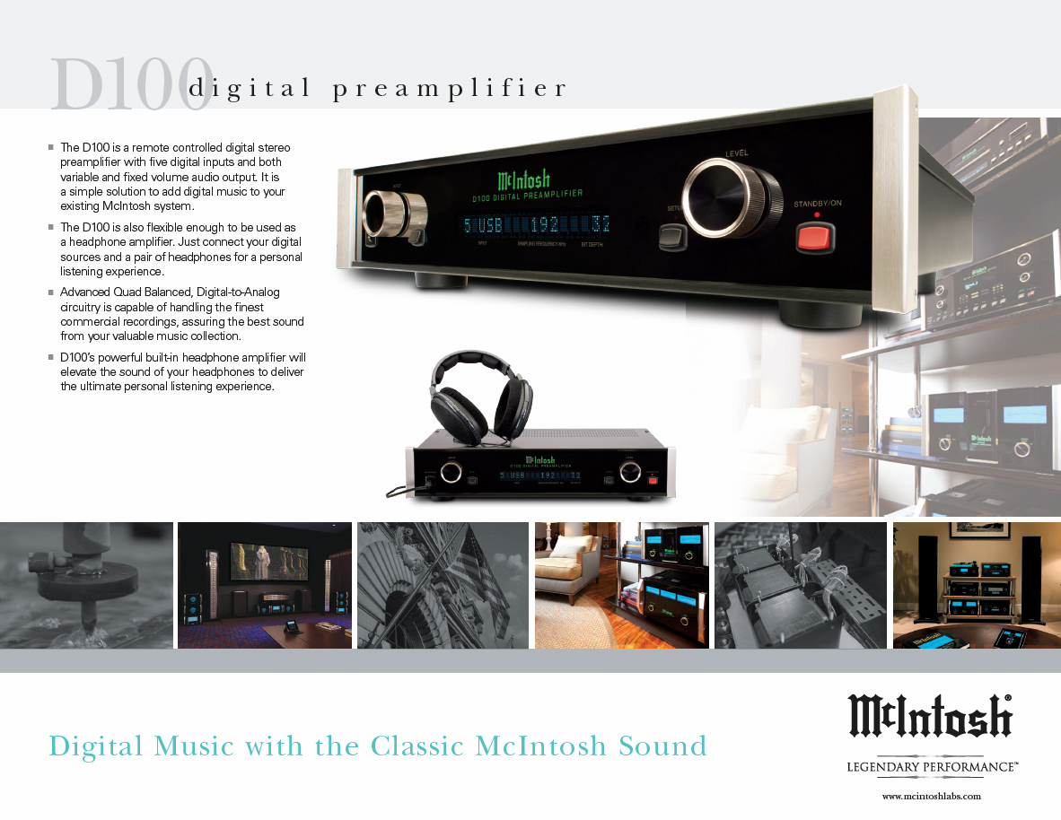 McIntosh D 100 | Hifi-Wiki