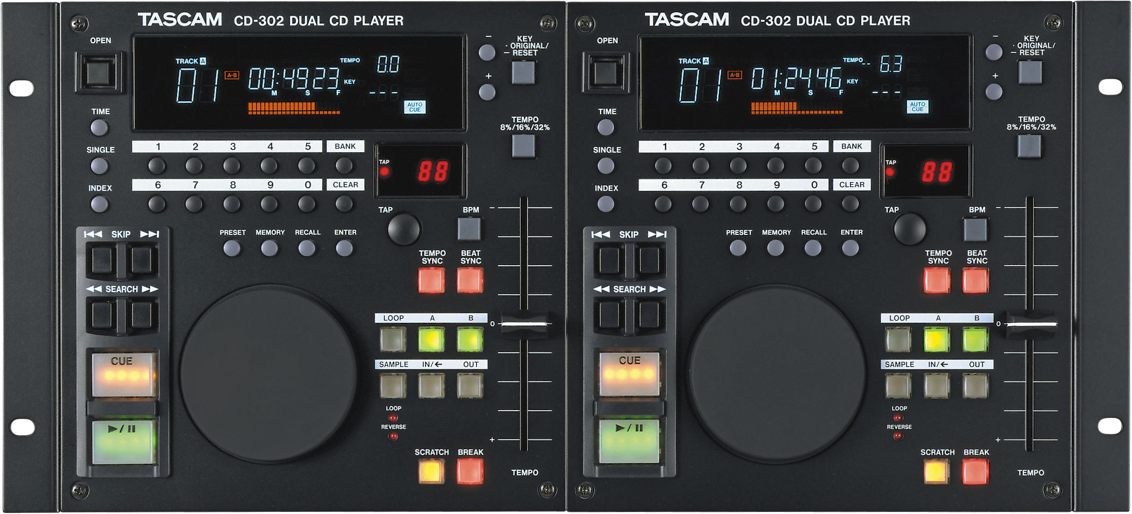 Tascam CD 302 | Hifi-Wiki
