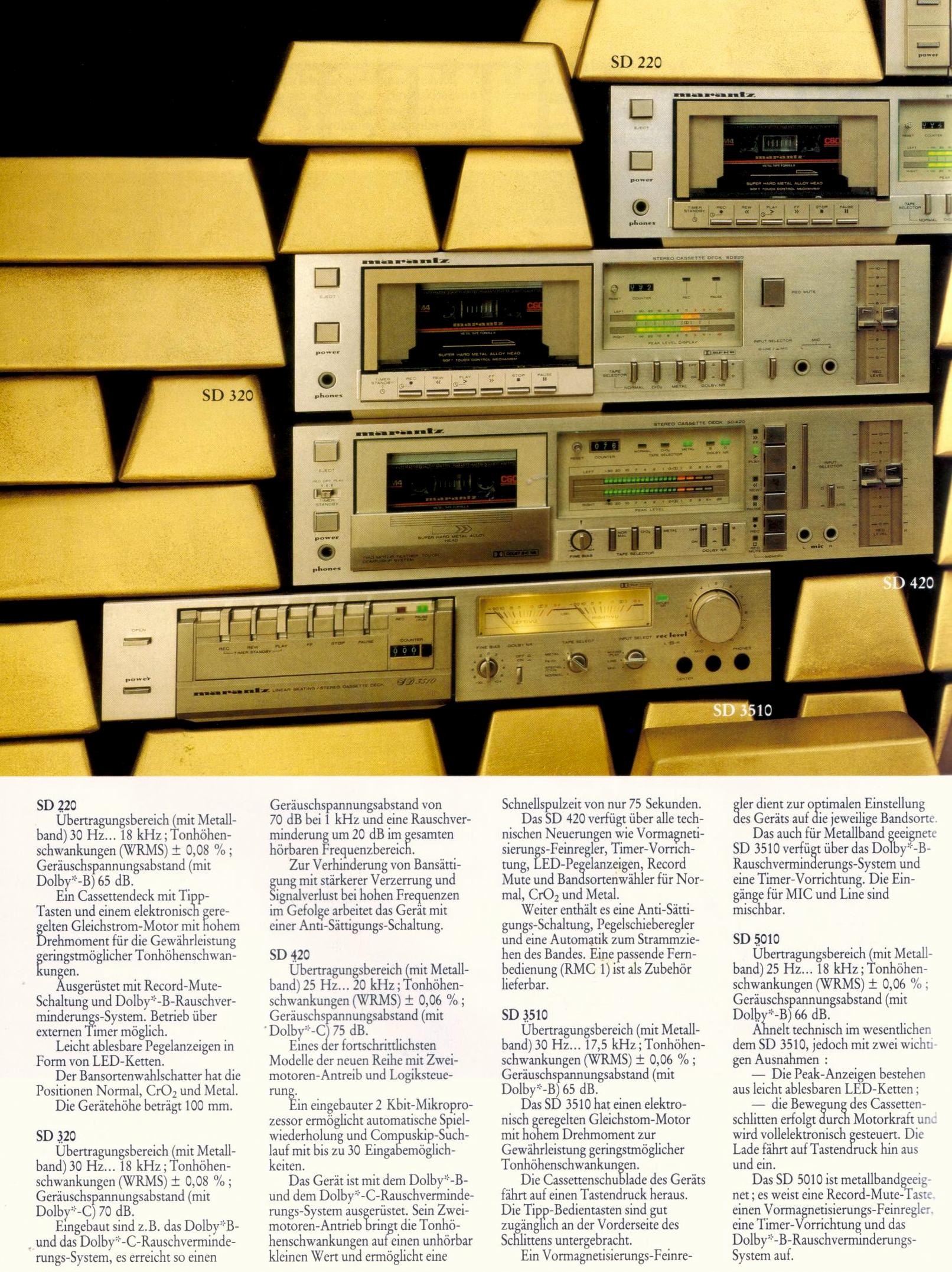 Marantz SD 320 | Hifi-Wiki