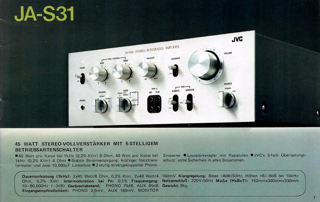 JVC JA-S 31 | Hifi-Wiki