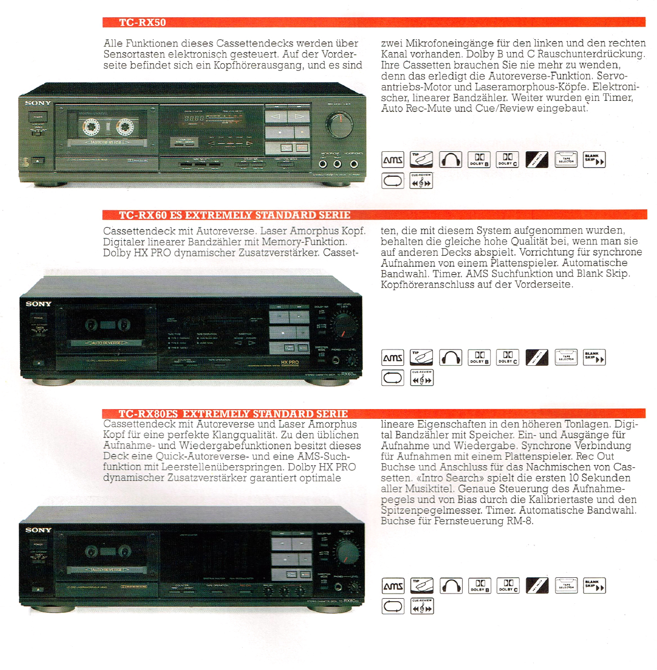 Sony TC-RX 80 ES | Hifi-Wiki