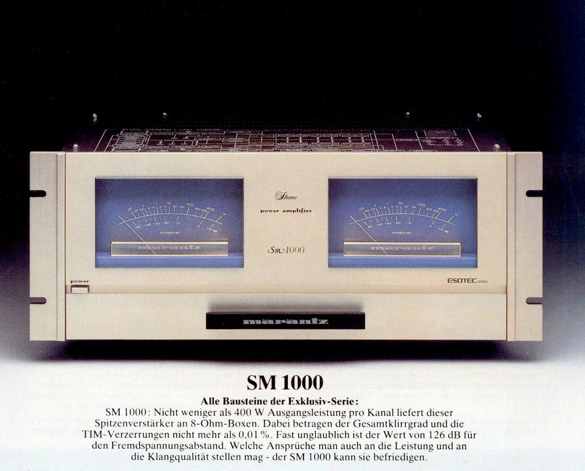 Marantz SM-1000 | Hifi-Wiki