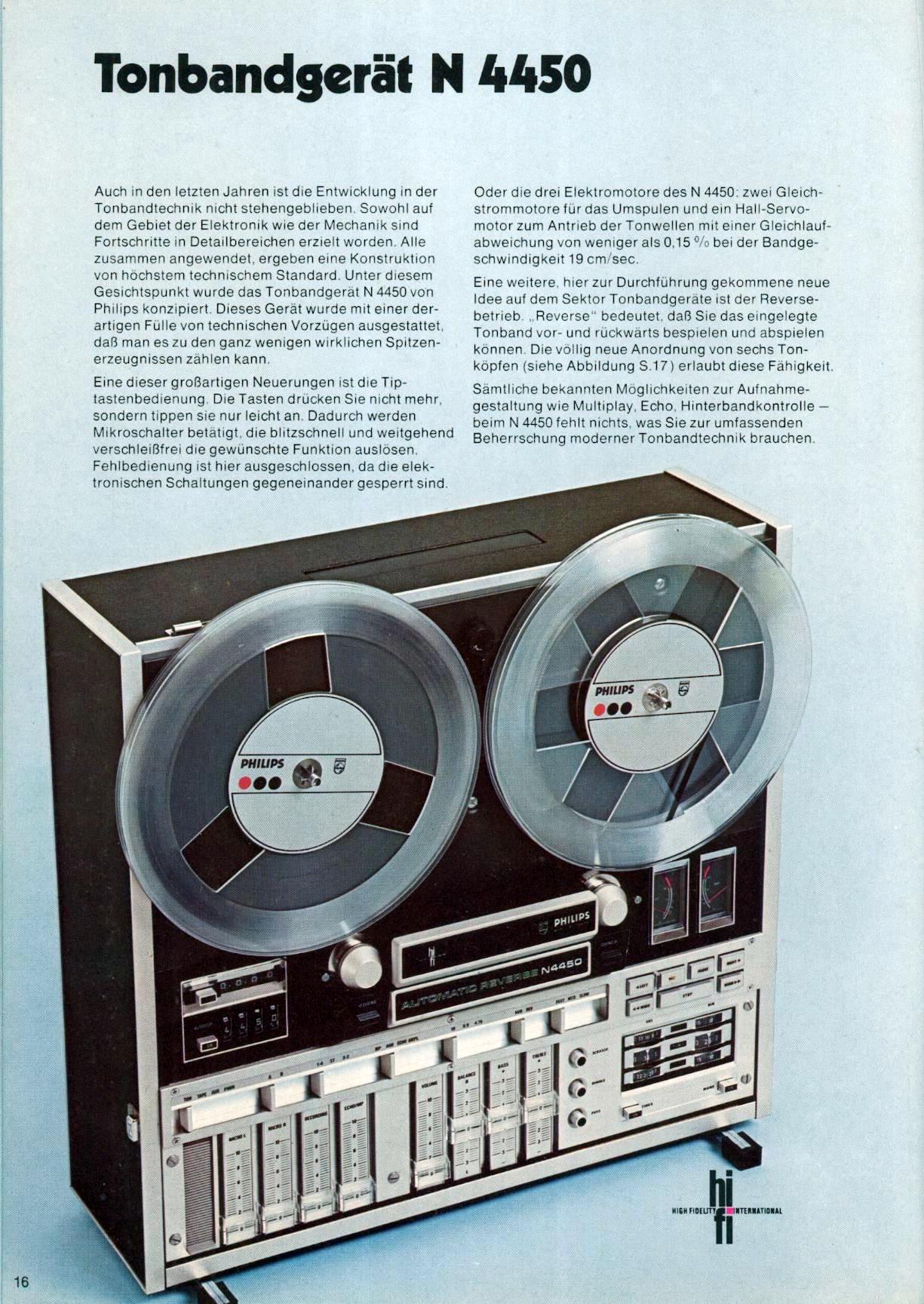 Philips N4450 | Hifi-Wiki