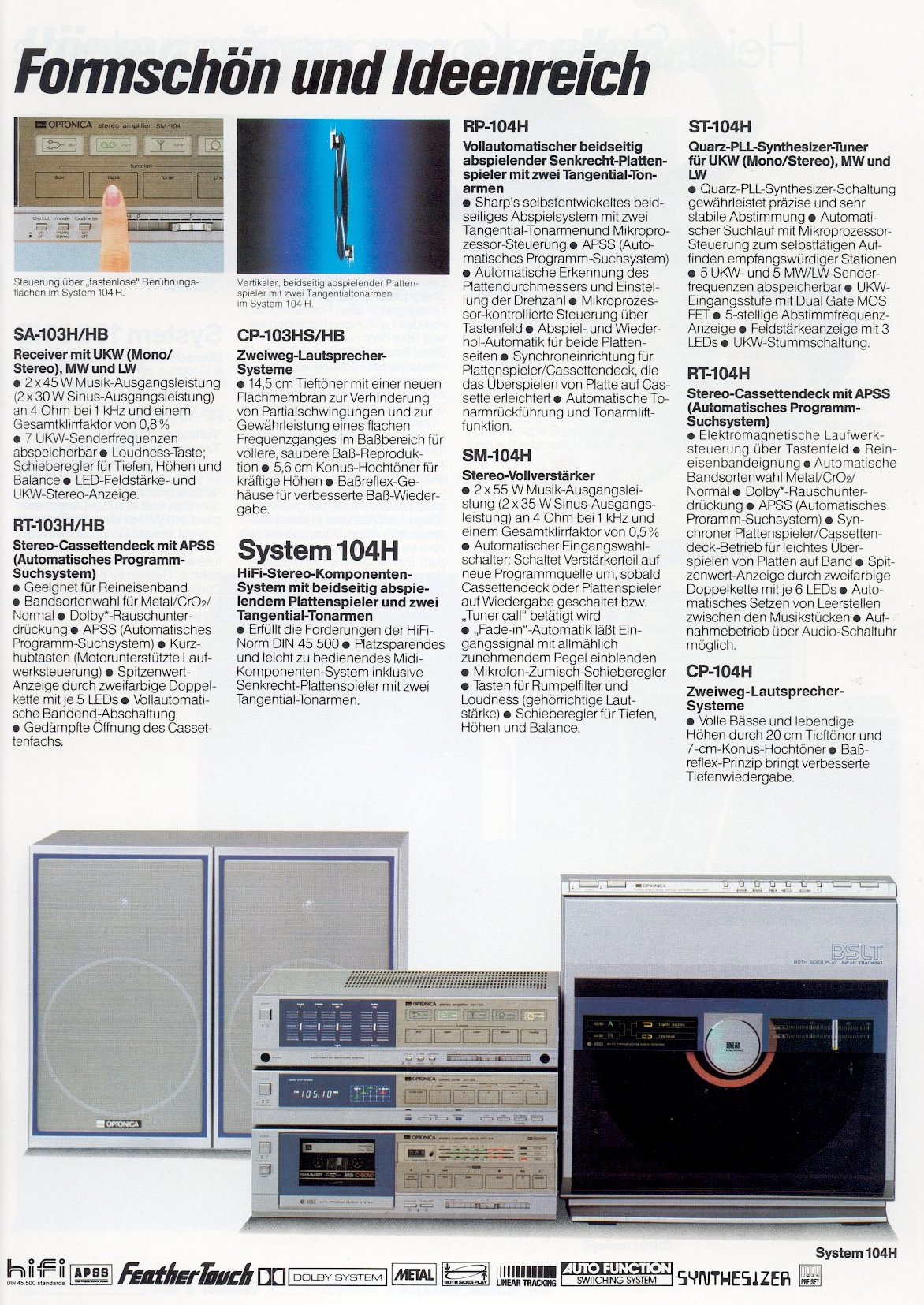 Sharp System 104 | Hifi-Wiki