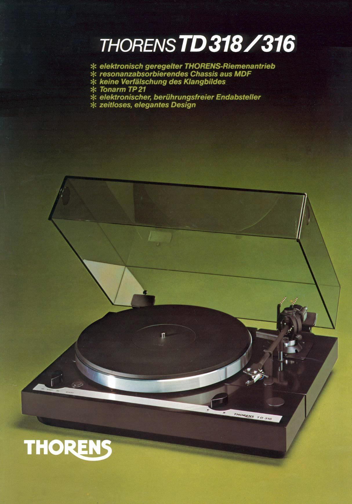 Thorens TD 318 | Hifi-Wiki