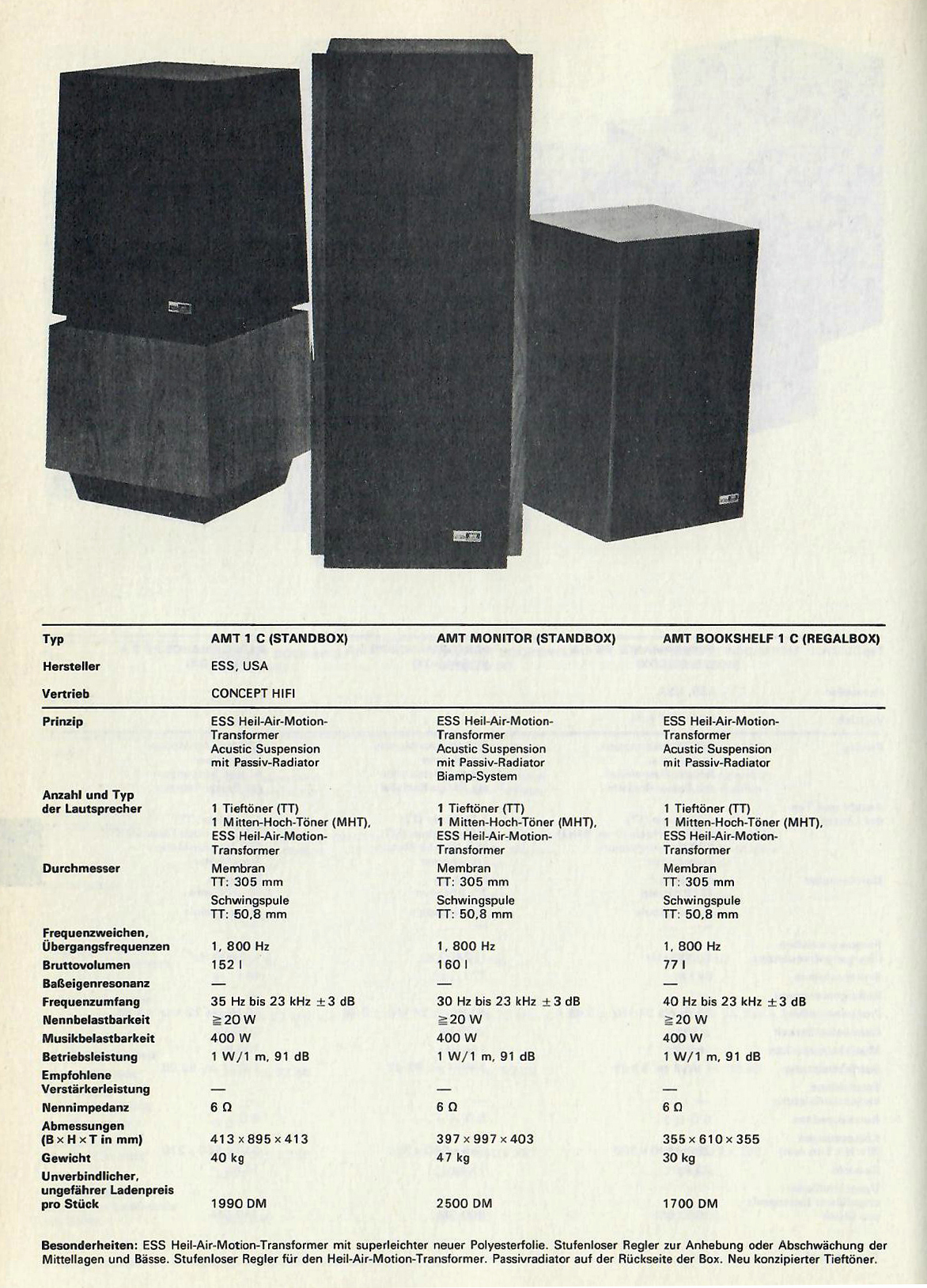 ESS Heil AMT 1c | Hifi-Wiki