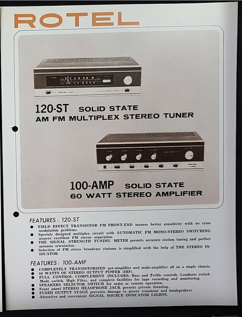 Rotel 100-AMP | Hifi-Wiki