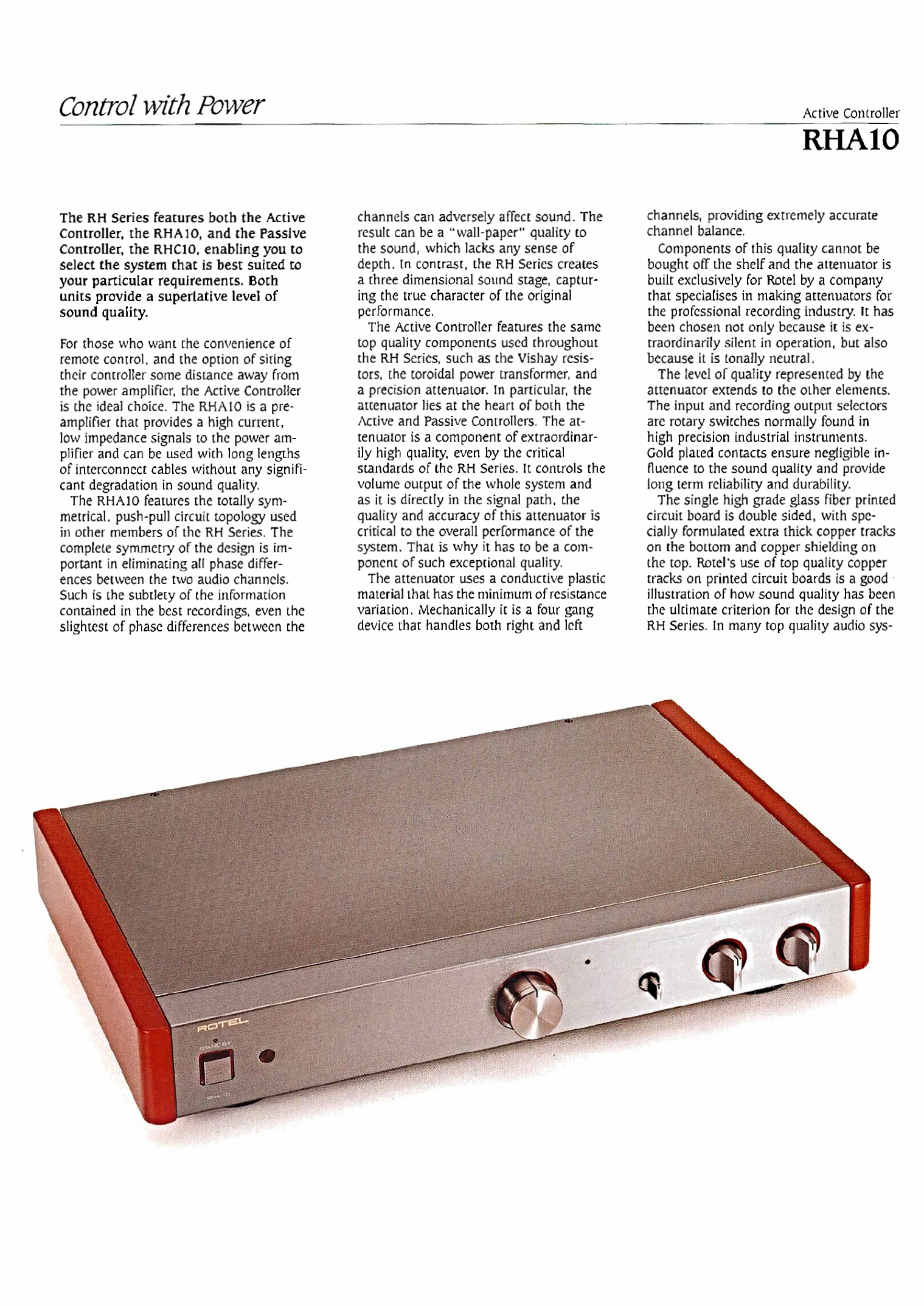 Rotel RHA-10 | Hifi-Wiki