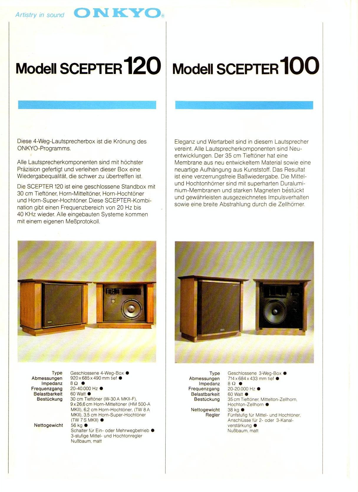 Onkyo Scepter-100 | Hifi-Wiki