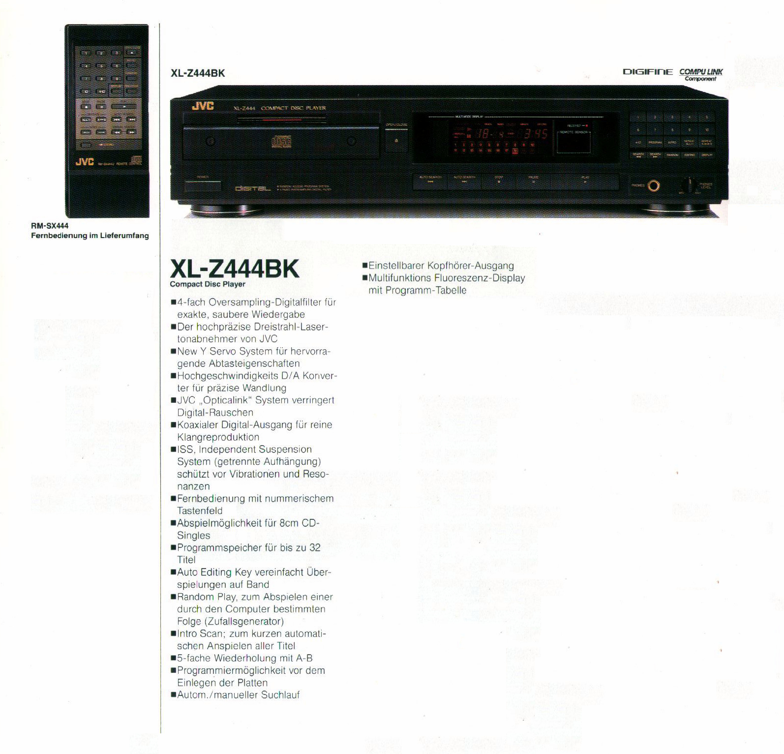 JVC XL-Z 444 | Hifi-Wiki