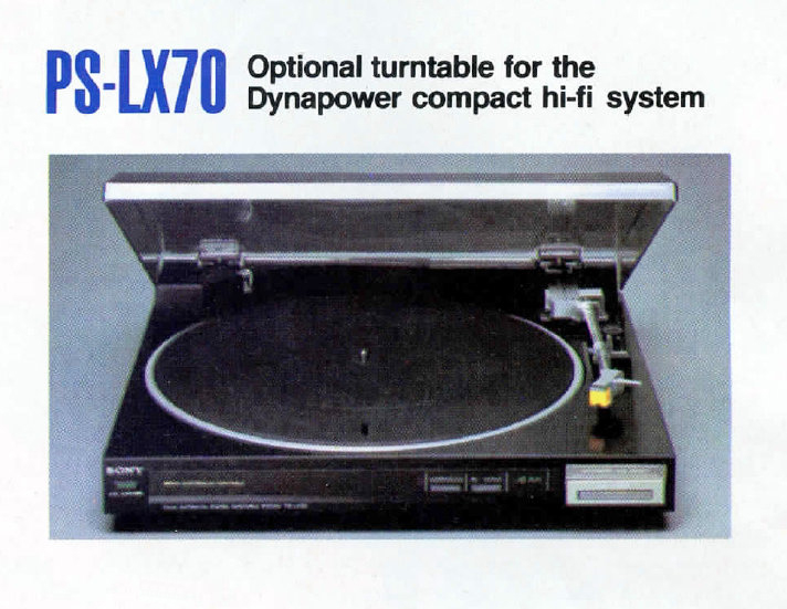 Sony PS-LX 70 | Hifi-Wiki