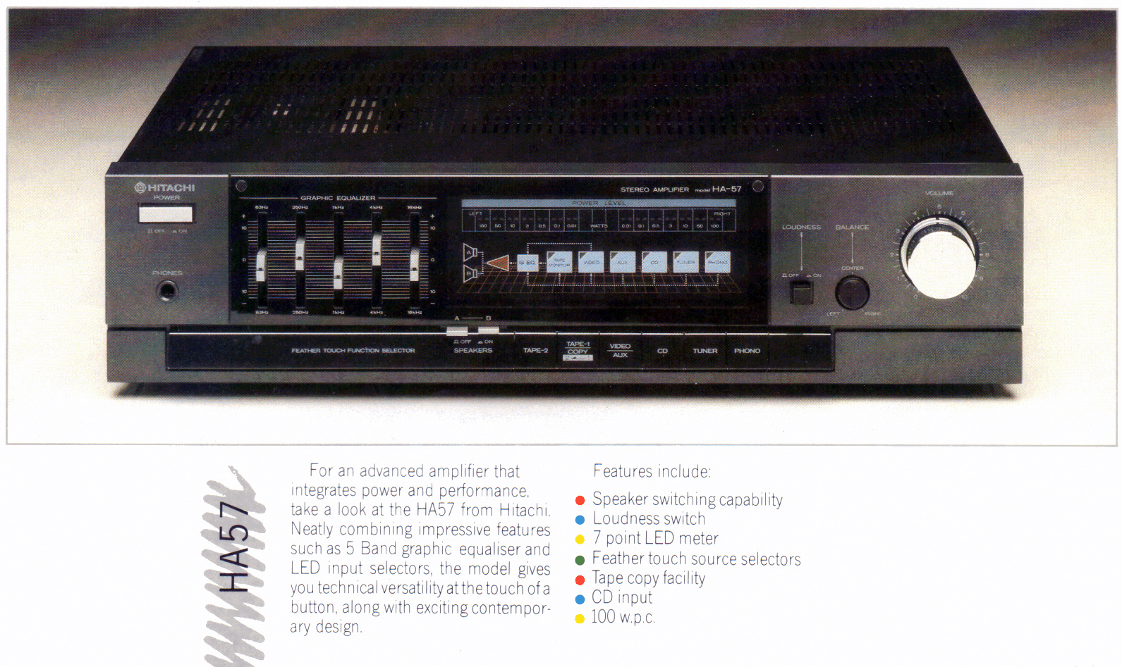 Hitachi HA-57 | Hifi-Wiki