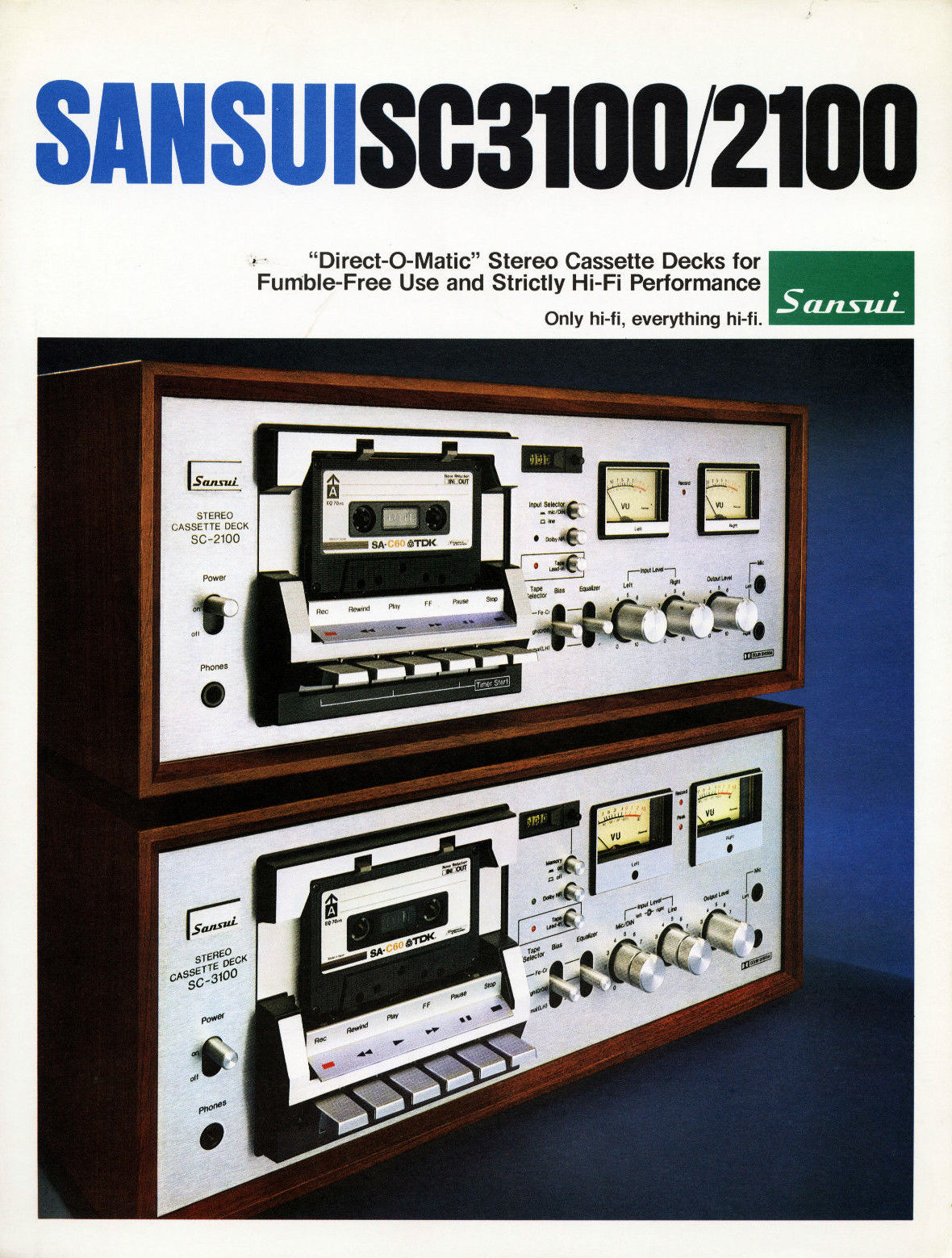 Sansui SC-3100 | Hifi-Wiki