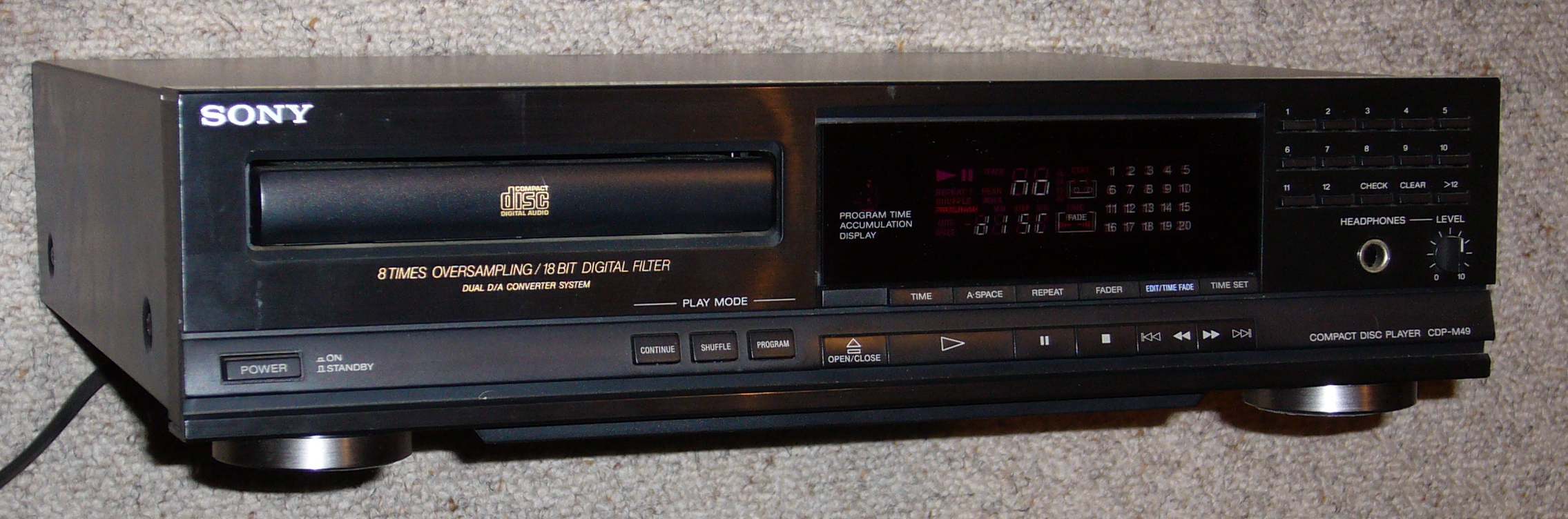 Sony CDP-M49 | Hifi-Wiki