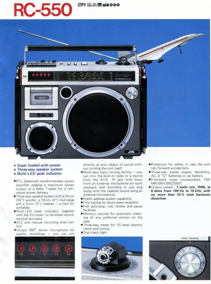 JVC RC-550 L | Hifi-Wiki