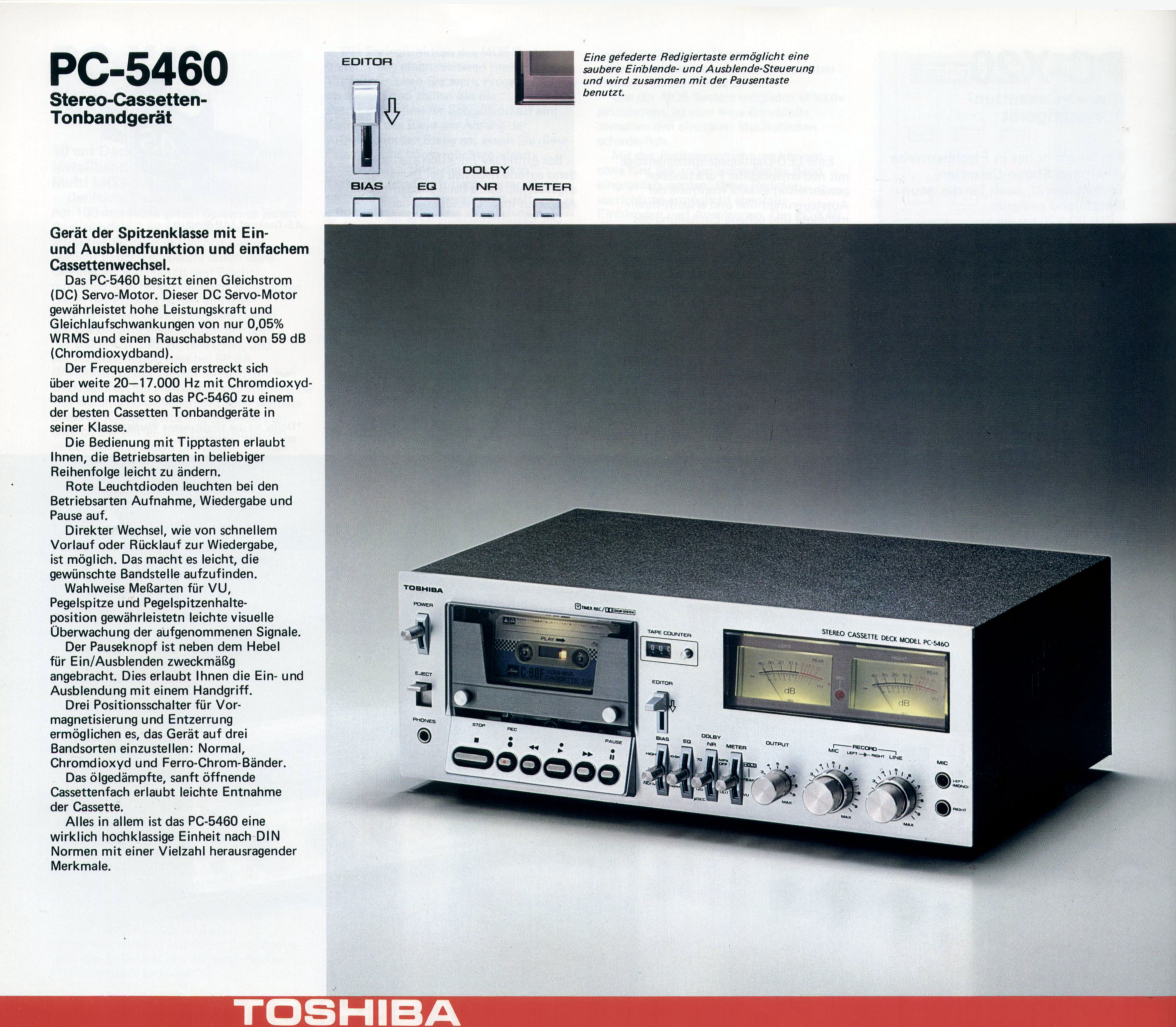 Toshiba PC-5460 | Hifi-Wiki