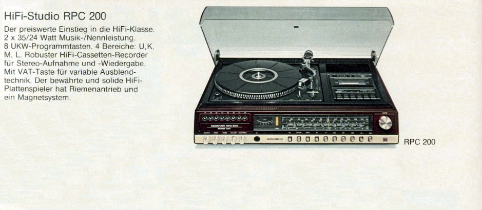 Grundig RPC 200 | Hifi-Wiki