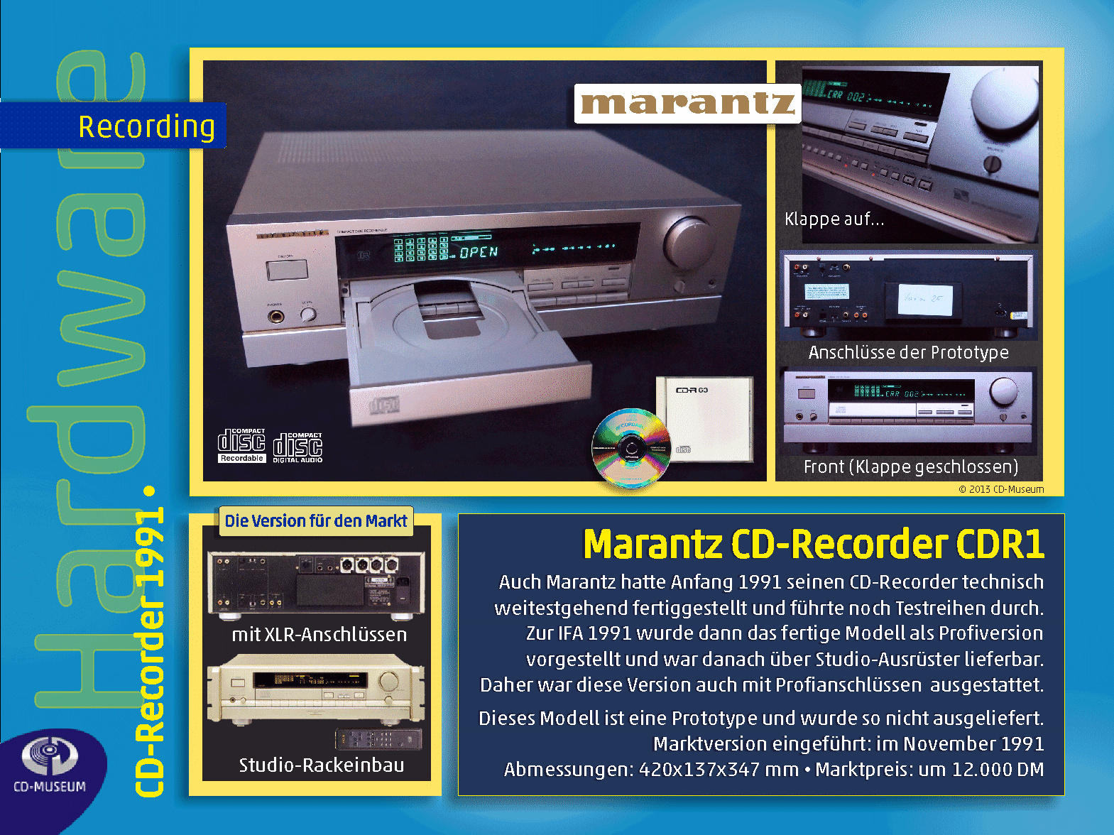 Marantz CDR-1 | Hifi-Wiki