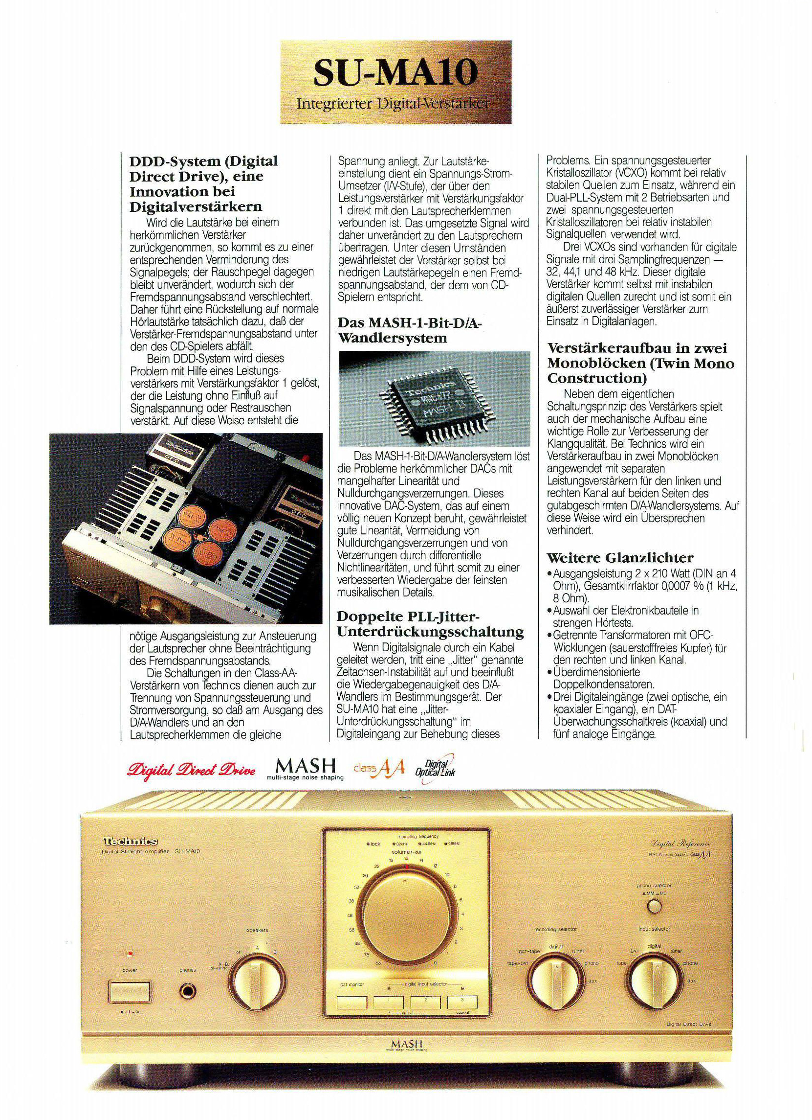 Technics SU-MA10 | Hifi-Wiki