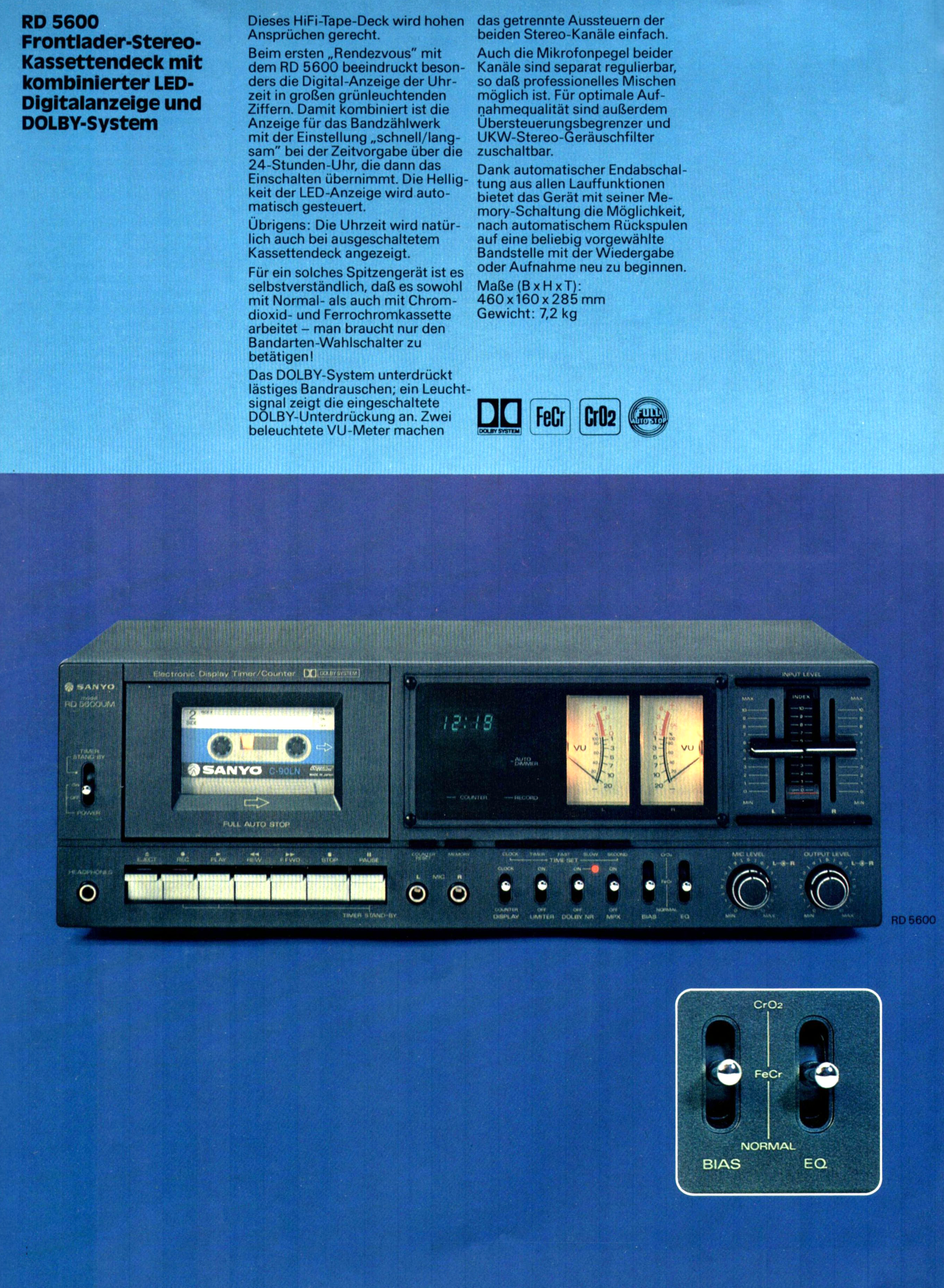 Sanyo RD-5600 | Hifi-Wiki