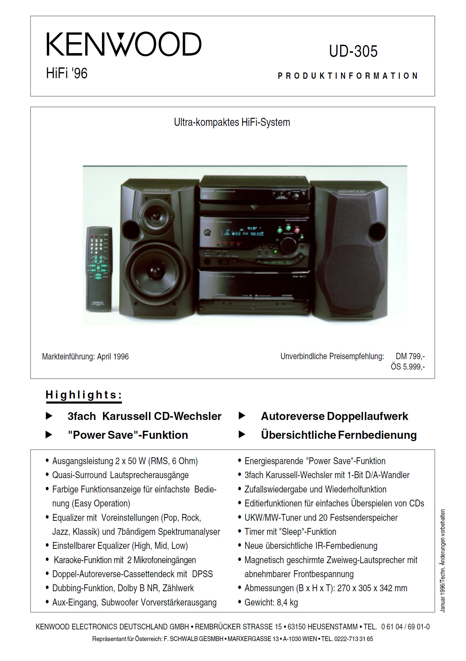 Kenwood UD-305 | Hifi-Wiki