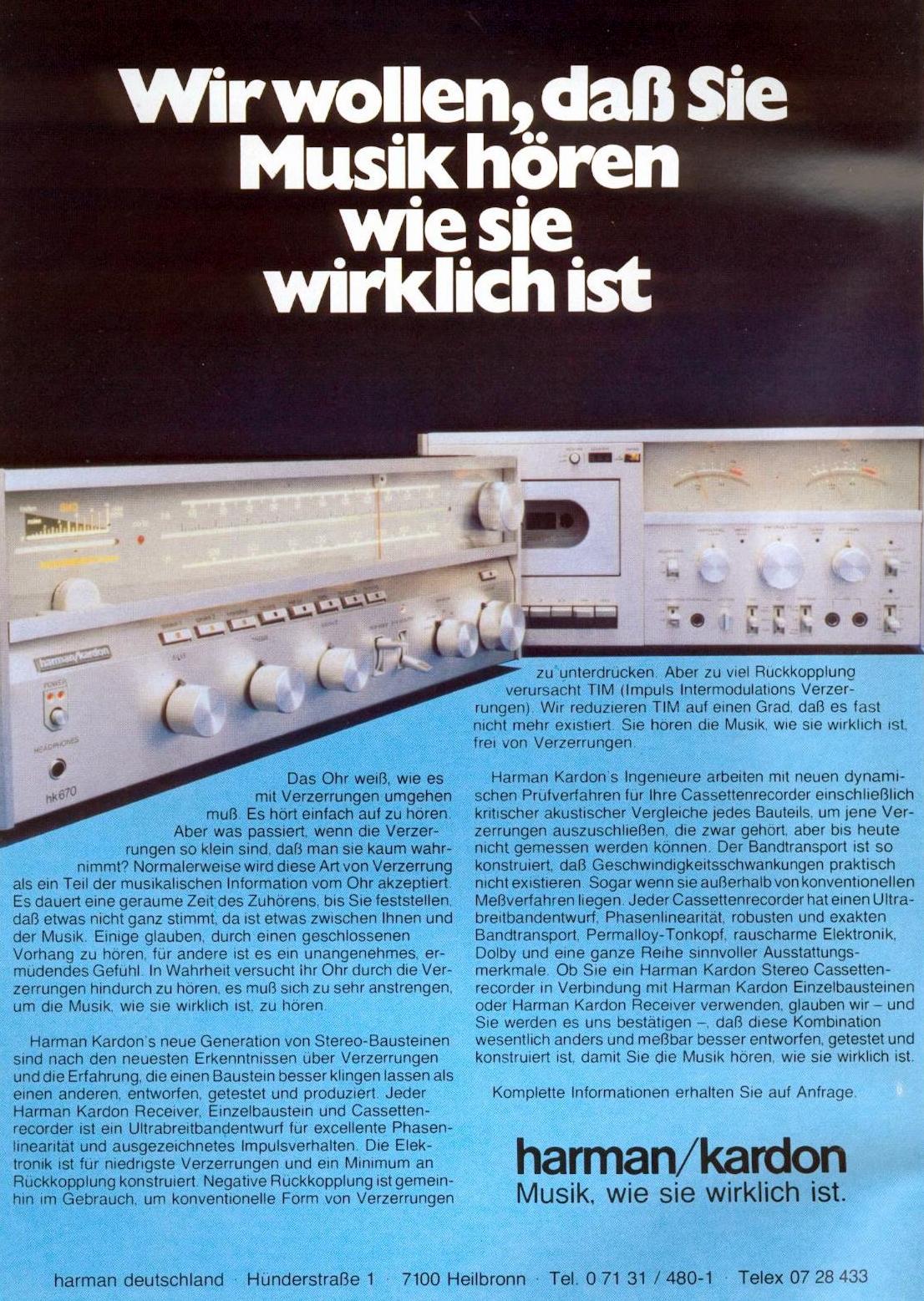 Harman/Kardon hk 670 | Hifi-Wiki