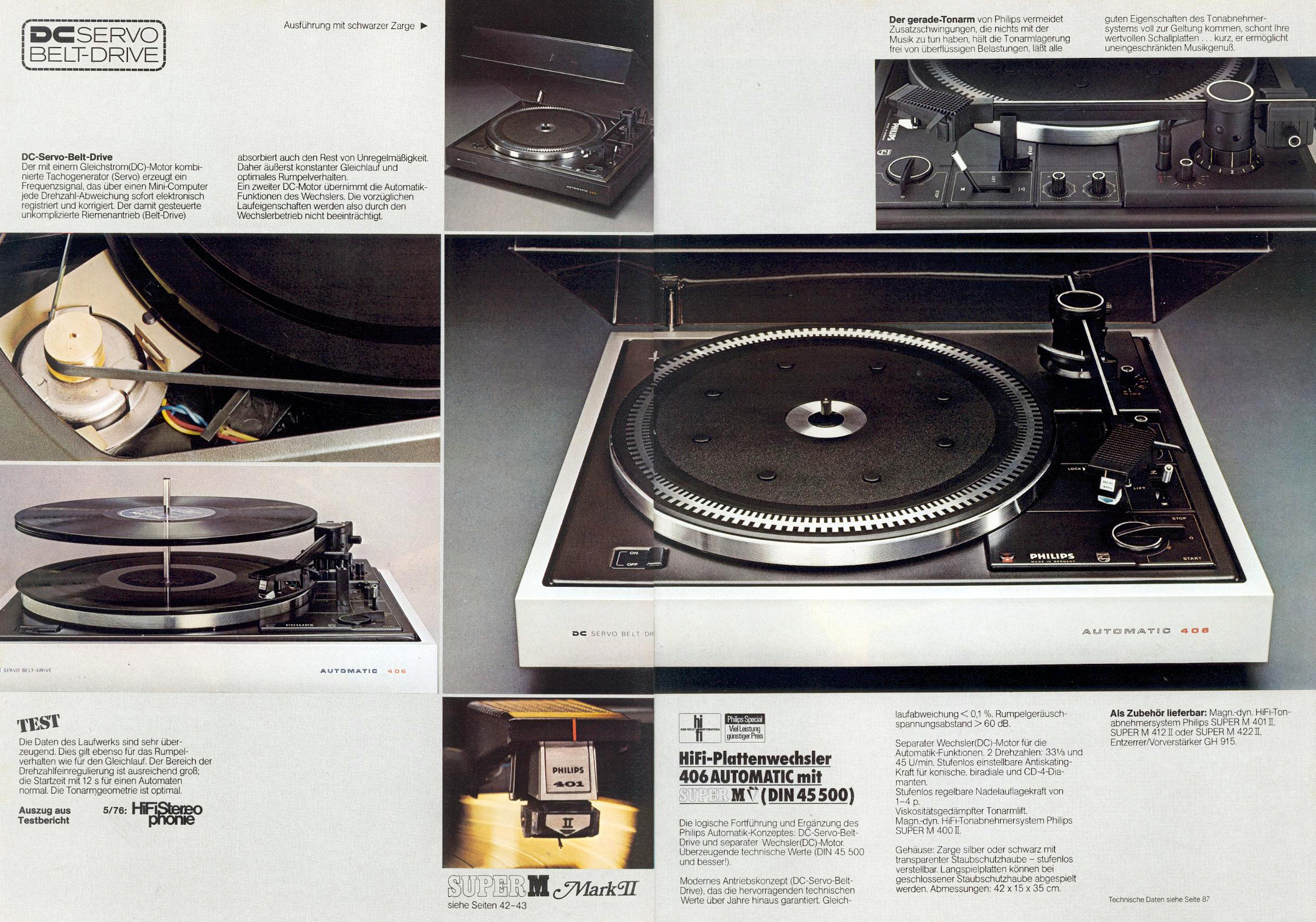 Philips GA 406 Automatic | Hifi-Wiki