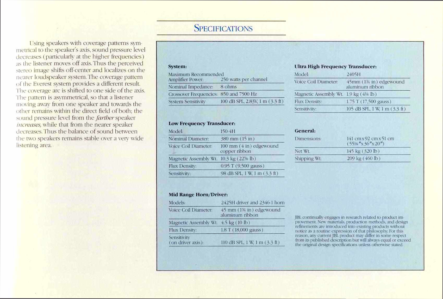 JBL Everest DD55000 | Hifi-Wiki