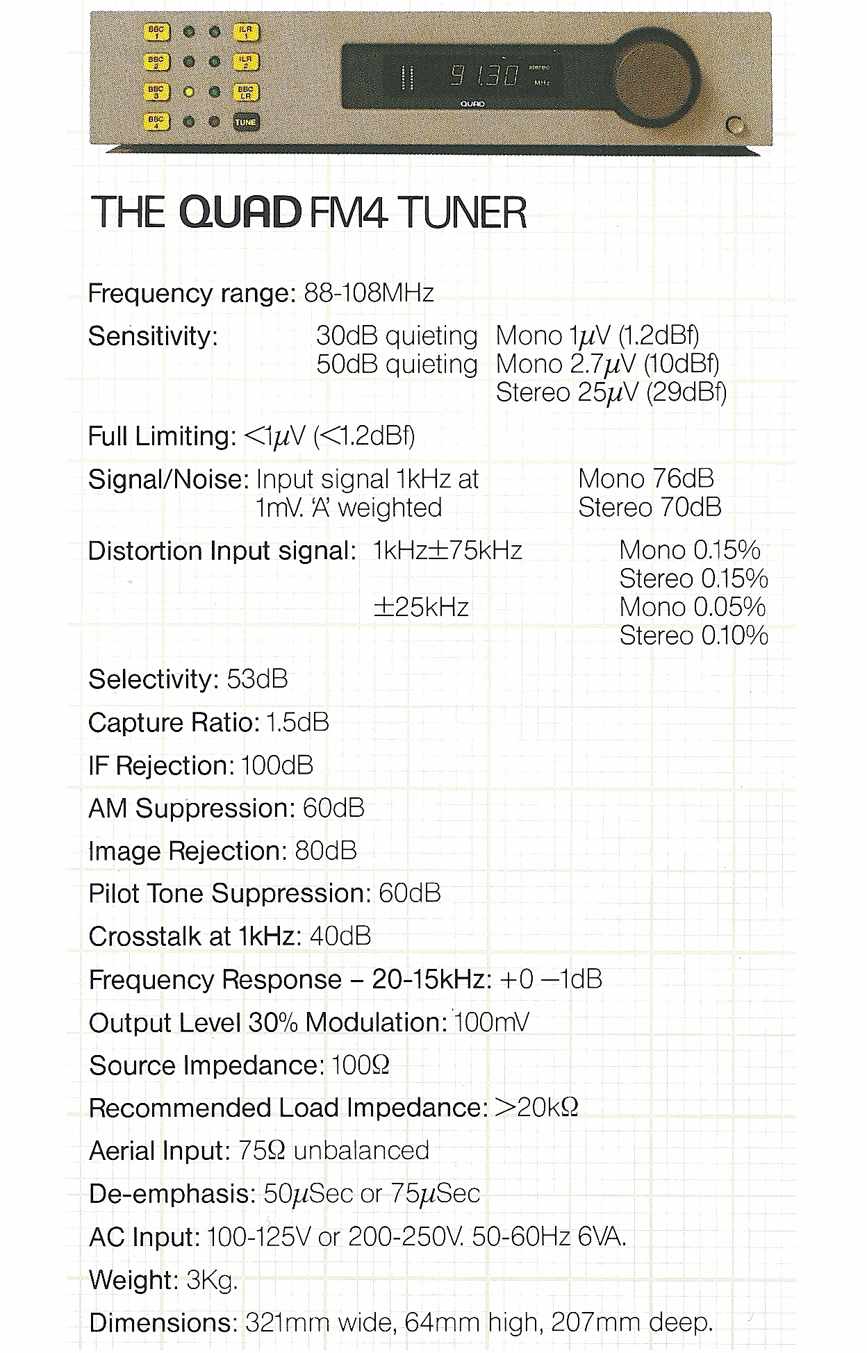Quad FM 4 | Hifi-Wiki