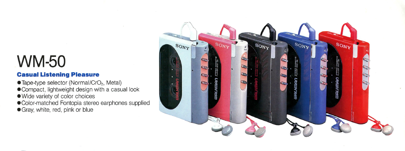 Sony WM-50 | Hifi-Wiki
