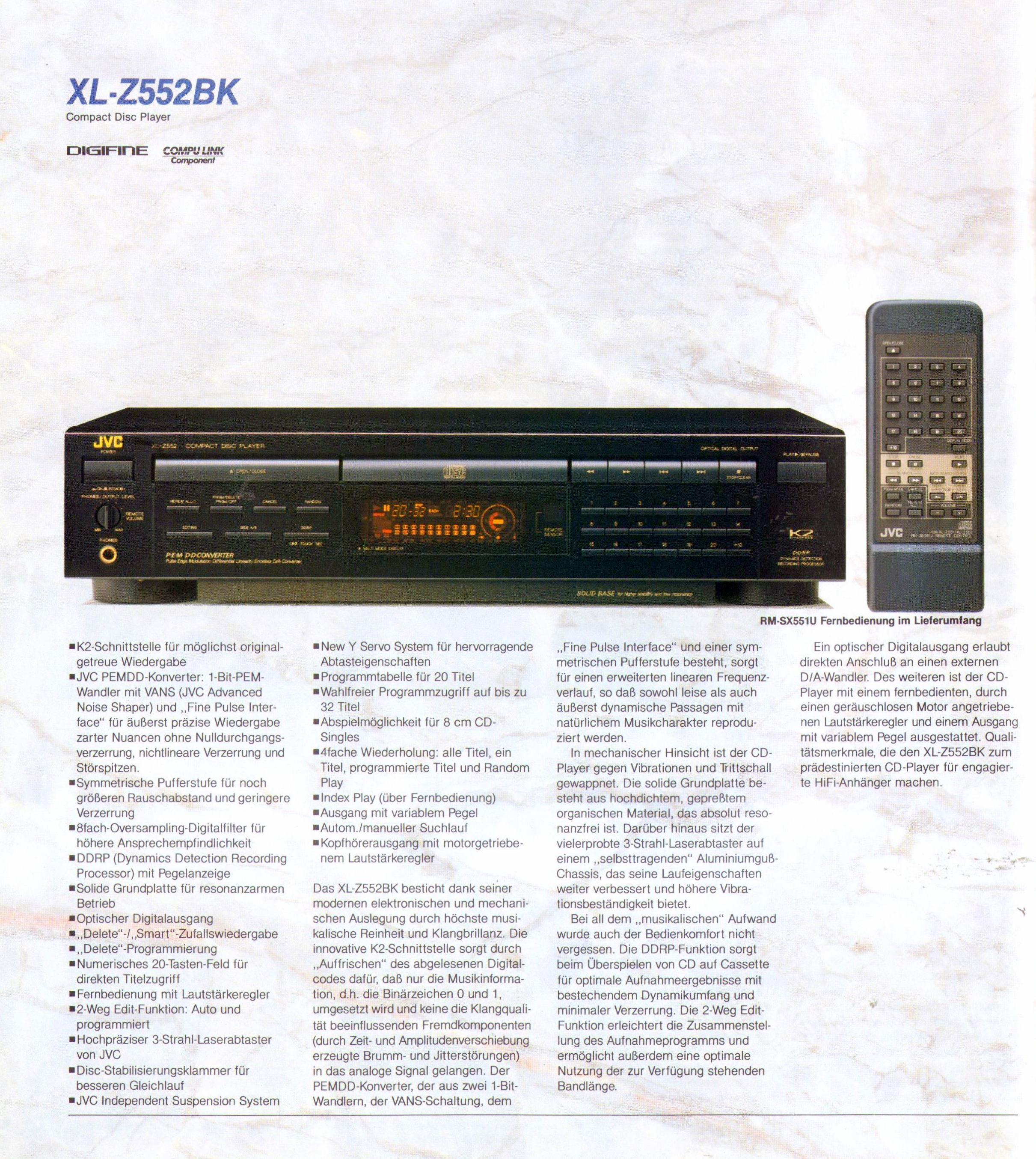 JVC XL-Z 552 | Hifi-Wiki