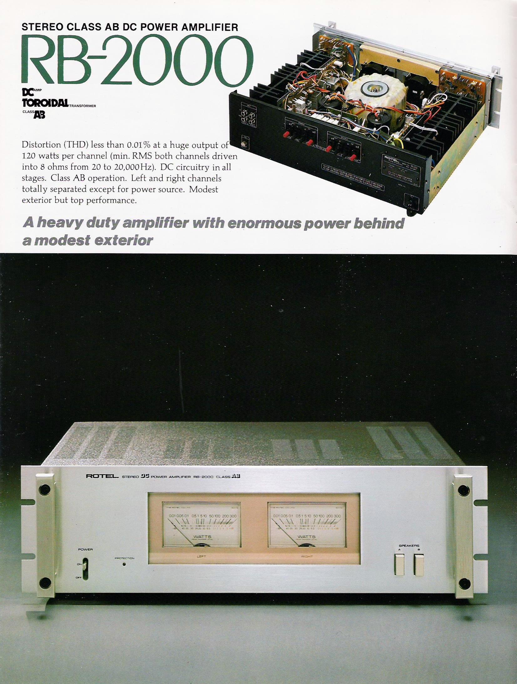 Rotel RB-2000 | Hifi-Wiki