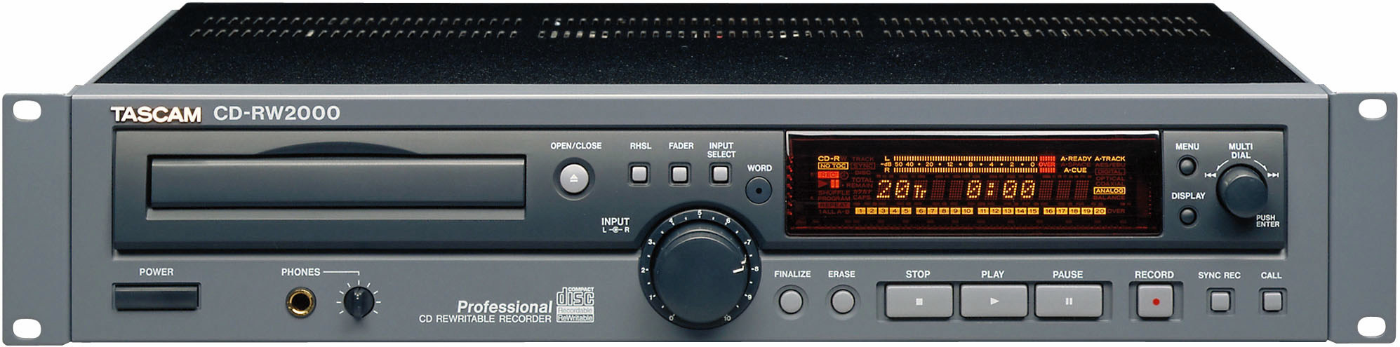 Tascam CD-RW 2000 | Hifi-Wiki
