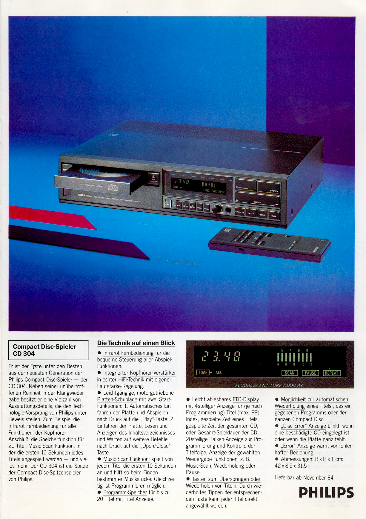 Philips CD 304 | Hifi-Wiki