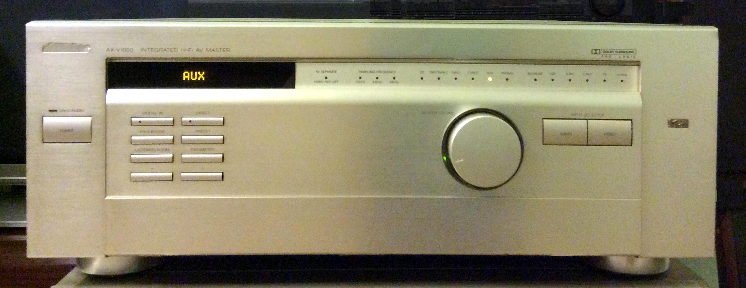 JVC AX-V 1000 (Victor Laboratory Serie) | Hifi-Wiki
