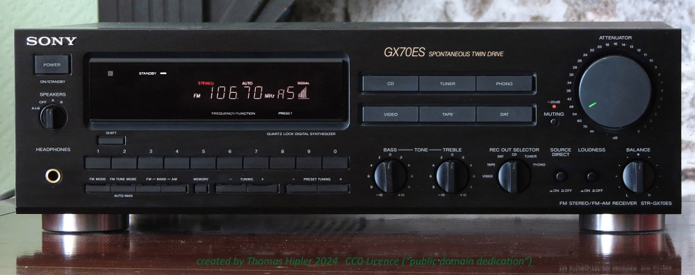 Sony STR-GX 70 ES | Hifi-Wiki