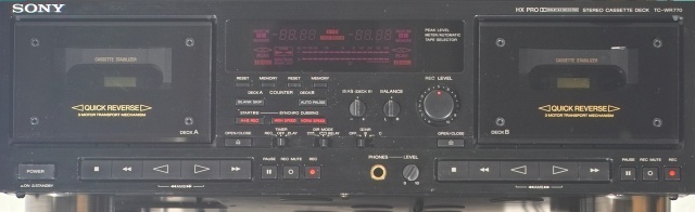 Sony TC-WR 770 | Hifi-Wiki